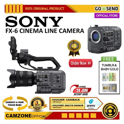 Promo Sony FX6 Body Only Full Frame Cinema Camera Garansi Resmi Cicil 0% 3x - Jakarta Selatan ...