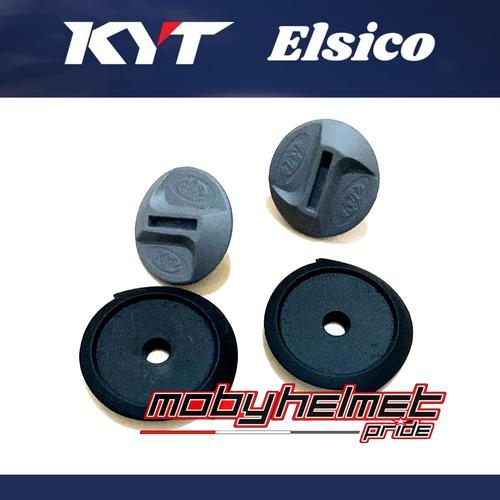 Jual Baut Knob Kaca Helm KYT Elsico - Bolt Knob Visor Helm KYT Elsico ...
