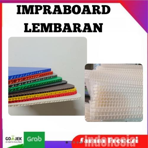 Jual impraboard/ impraboard lembaran/corrugated plastic sheet - Kota ...
