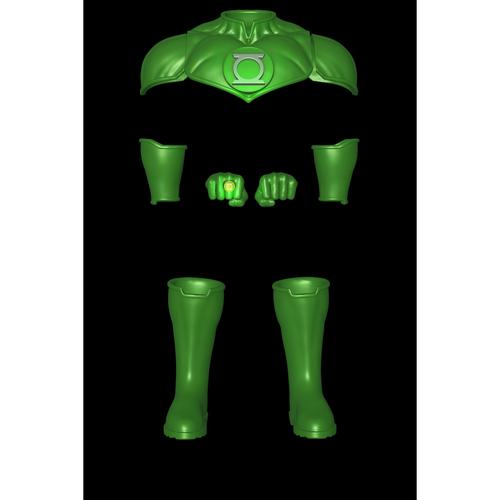 Jual Green Armor Green Lantern Armor kit untuk Kitbash Action Figure ...