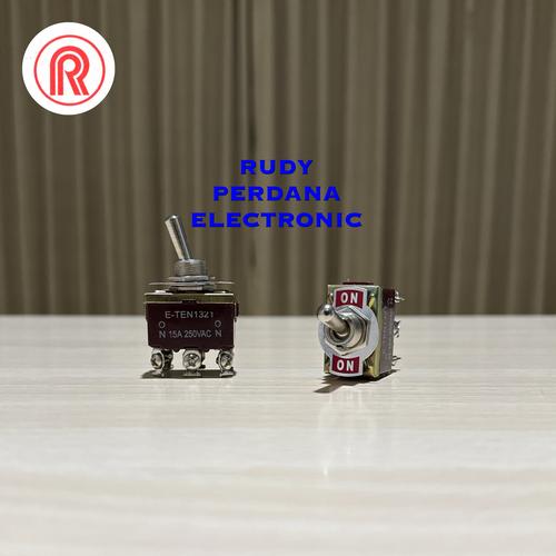 Jual SWITCH TOGGLE SAKLAR TOGLE 6 PIN ON OFF 15A 250V KN 1321 - Kota ...