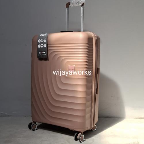 Jual Koper Goflex 24 Inchi Anti Pecah TSA Lock - Rosegold - Kota ...