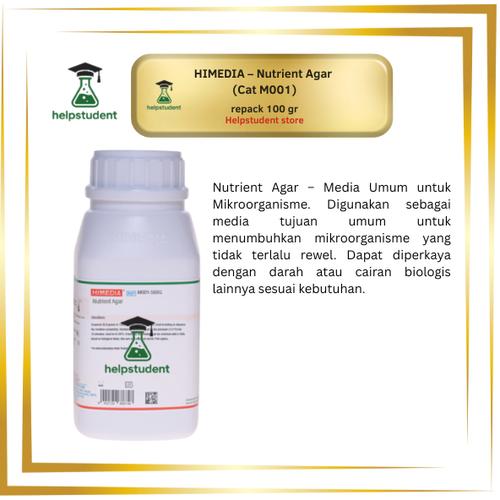 Jual HIMEDIA - Nutrient Agar (Cat M001) repack 100gr - Jakarta Barat ...