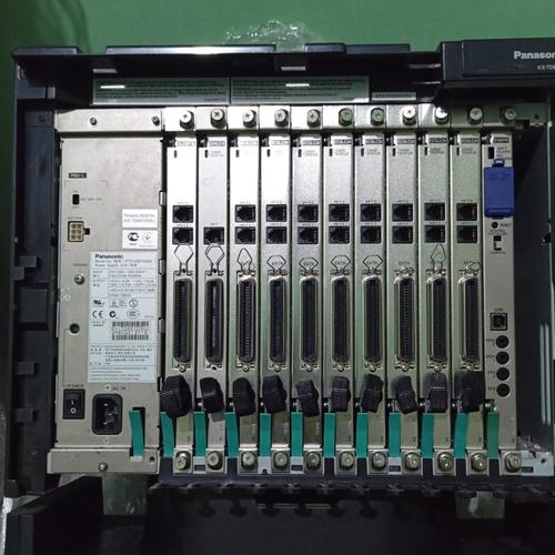 Jual CENTRAL PABX PANASONIC KX-TDA600 KAP 16 LINE 16 DIGITAL 144 ANALOG ...