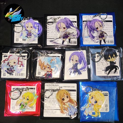 Jual Kuji Acrylic Sword art online ggo sao Asuna yuuki Kirito sinon ...