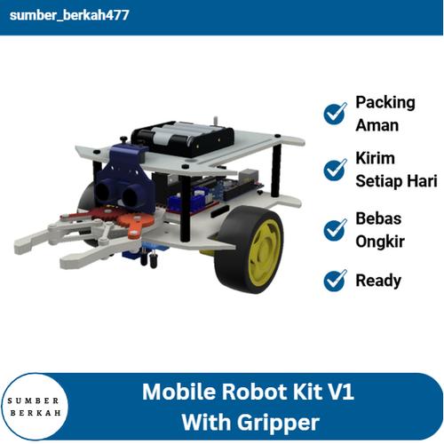 Jual Mobile Robot Kit V1 With Gripper - Kota Surabaya - sumberberkah477 ...