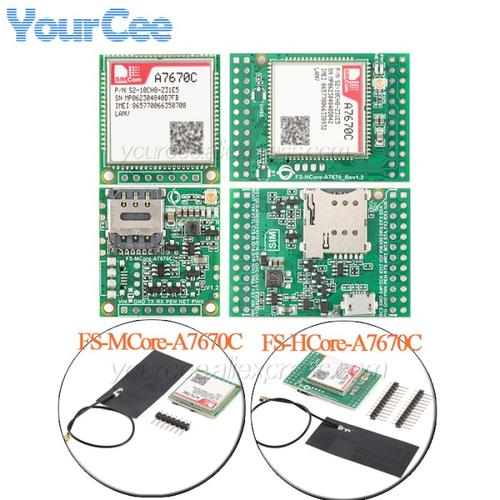 Jual A7670C 4G CAT.1 Core Development Board Module Full Netcom GSM LTE+GSM STM32 Soutines FS ...