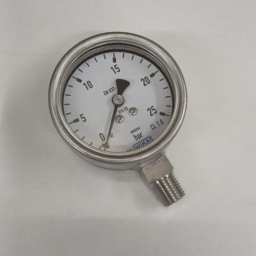 Jual pressure gauge wika 25bar/pressure gauge 25bar 21/2 wika/manometer wika 25bar /pressure ...