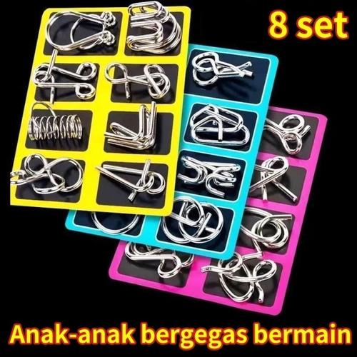 Jual Metal puzzle ring 24 teka teki logam - Kab. Tangerang - FindMe ...