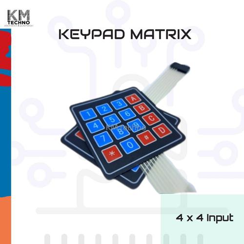 Jual Keypad 4x4 Matrix Arduino 4 x 4 Input Key Pad - Kab. Lamongan - KM ...