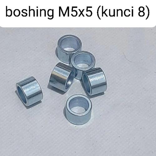Jual Boshing As M5 / Spacer baut kunci 10 ( panjang 5mm) bahan besi ...
