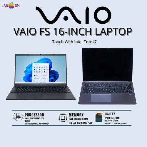 Jual VAIO FS 16 LAPTOP ULTRA 7 155H 16GB RAM 1TB SSD INTEL ARC 16 ...