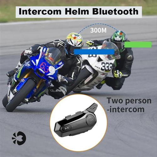 Promo Intercom Helm Motor Headset Bluetooth 5.0 Helmet Dua Arah 1pc ...