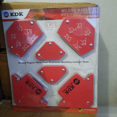 Jual Siku Magnet Untuk Las set 6PCS // Siku Las Magnetic Welding Holder ...