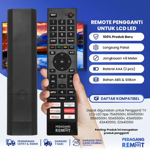 Promo Remote TV Hisense Smart TV UHD 4K Remot Hisense Android Smart TV ...