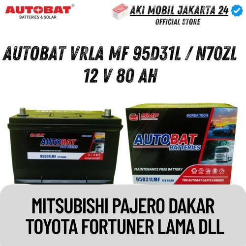 Jual Aki Mobil Toyota Fortuner Diesel AUTOBAT VRLA MF 95D31L / NX120-7L ...