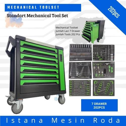 Jual mechanical tools 202 toolset 7 drawer bonus 1 vertical drawer jadi ...