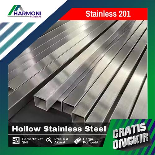 Jual Harga Besi Hollow Stainless Steel SS SUS 201 2x2 2x4 3x3 4x4 4x6 ...