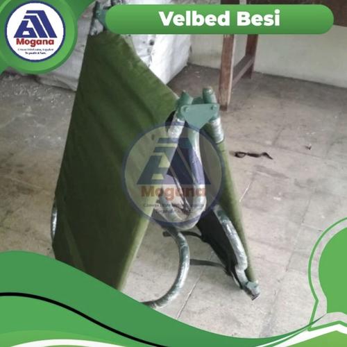 Jual Mogana Velbed Besi Lipat Standar TNI Pesanan Khusus Ukuran 190cm x ...