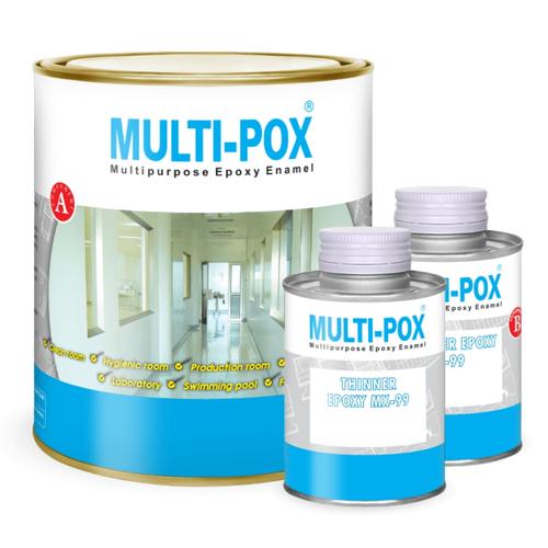 Jual Cat Epoxy Lantai PROPAN MULTIPOX MX-99 - 1 L SET - Traffic Yellow ...