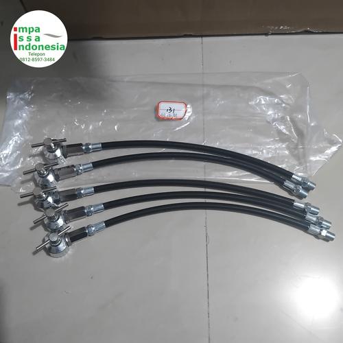 Jual 617681 GREASE NIPPLE WITH FLEXIBLE EXTENSION HOSE BUTTON TYPE SPK ...