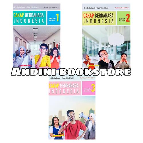 Jual BUKU CAKAP BERBAHASA INDONESIA KELAS 7 8 9 SMP/MTs KURIKULUM MERDEKA - kelas 8 - Jakarta ...