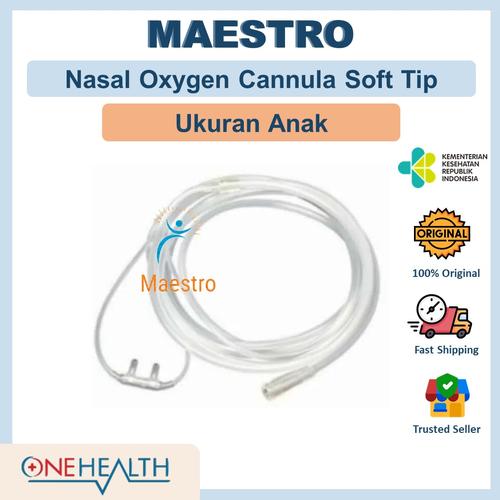 Jual Nasal Oxygen Cannula Soft Tip OneHealth Selang Oksigen Kanul Anak ...