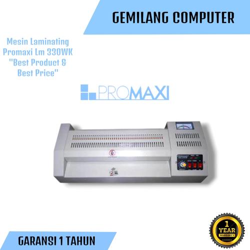 Jual Mesin Laminating Promaxi Lm 330WK "Best Product & Best Price ...