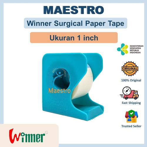 Jual Winner Micropore 1 in inch inchi inci Surgical Tape Plester Medis ...
