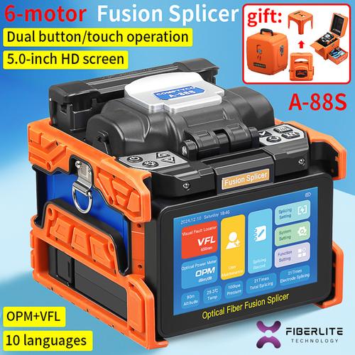 Jual Fusion Splicer 6 Motor A-88S COMPTYCO Fiber Optic 6 Motors ...