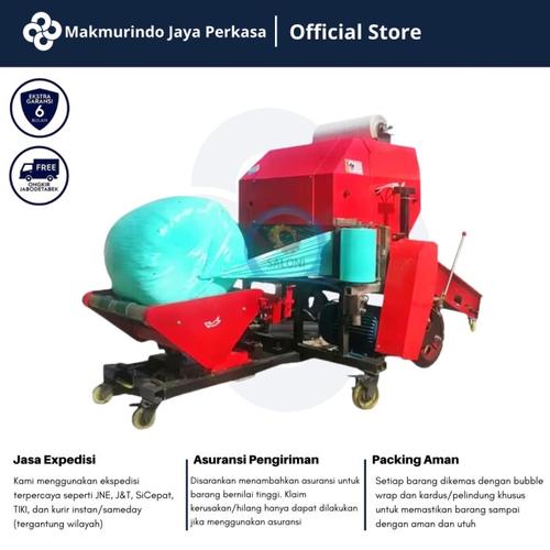 Jual Mesin Pembungkus Jerami dan Rumput Giling – Baler Silase Otomatis ...