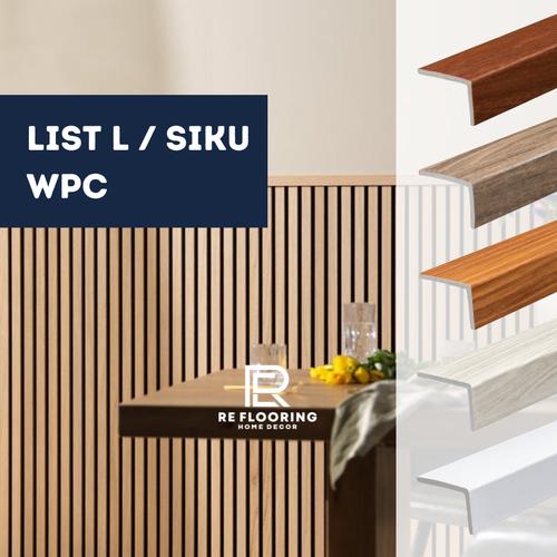 Jual List Siku L WPC - Lis Wallpanel / Lis Step Nosing Tangga Lantai ...