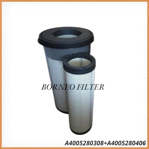 Jual A4005280306 + A4005280406 CH Outer + Inner Set Air Filter Udara ...