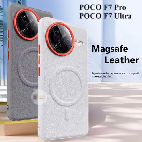 Jual Xiaomi Poco F7 Pro Luxurious Premium Ultra Slim Magsafe Leather ...