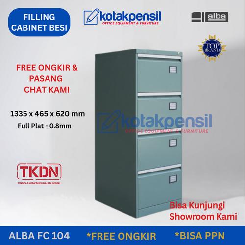 Jual Filling Cabinet ALBA FC 104 4 Laci Filing Cabinet - Free Ongkir ...
