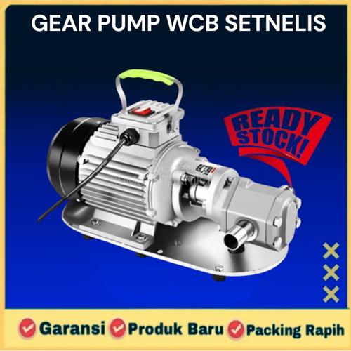 Jual gear pump wcb 75 stainless 220v 1inch - Jakarta Barat - SUMBER ...