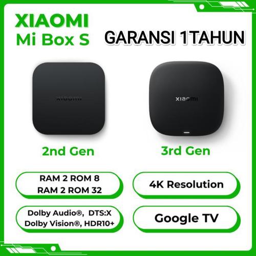 Jual mi tv box 2nd gen mibox s 4k generasi ke 2 android tv box - gen 3 ...