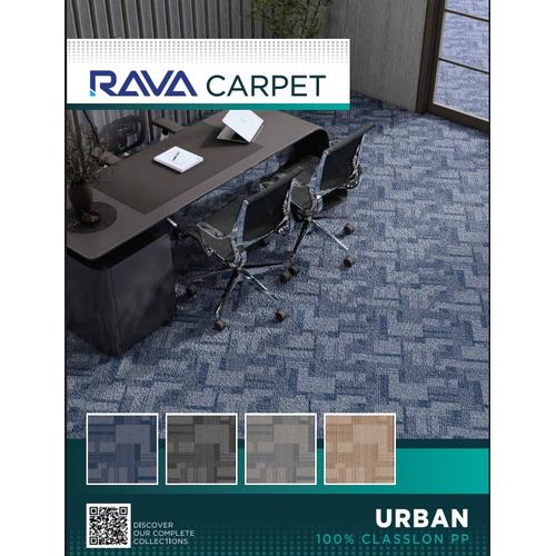 Jual Karpet Tile Rava Urban Series Carpet Anti Slip 50 cm x50 cm x 9 mm ...