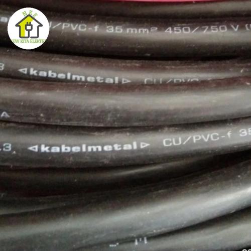 Jual NYAF 35MM Merek Kabel metal Warna Hitam / harga permeter / eceran ...