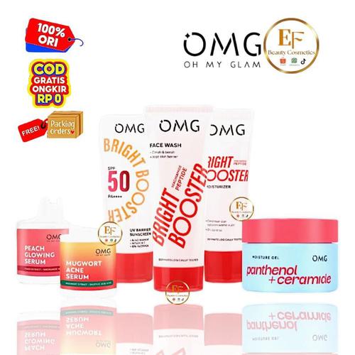 Jual OMG Oh My Glow Skincare Series Paket/Satuan(Face Wash/Toner/Cream ...