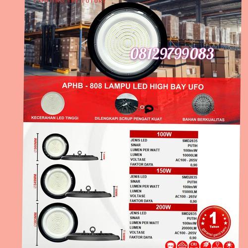 Jual lampu led highbay hanging industri ufo 150watt 150 Wat high bay ...