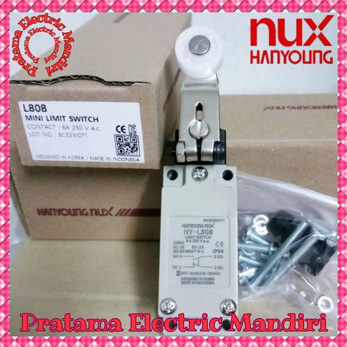 Jual HANYOUNG NUX MINI LIMIT SWITCH ROLLER LEVER HY-L808 HY L808 HYL808 ...