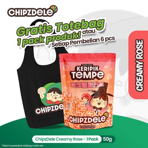 Promo Chipzdele Keripik Tempe 50 gram Korean Series Rasa Creamy Rose ...