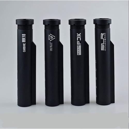 Jual Tabung Popor SLR M4 AR15 HK416 Metal cnc Aluminium Alumunium Water Gel Blaster WGB WGG AEG ...