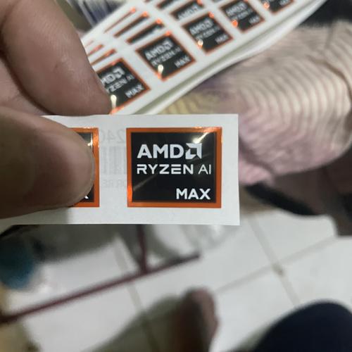 Jual Sticker stiker logo AMD Ryzen AI Max gen9 original - Kota ...