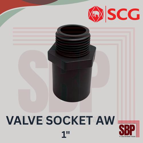 Jual SCG FITTING - Valve Socket 1" AW - Kota Depok - PT. Surya ...