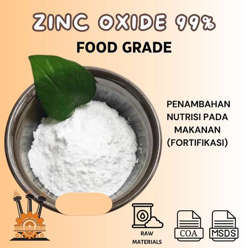 Jual Zinc Oxide Food Grade 99% 100gr / Seng Oksida Penambah Nutrisi ...