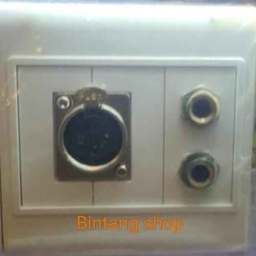 Jual plat PVC dan box inbowdust custom XLR female dan 2 akai - Jakarta ...