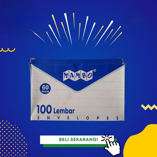 Jual Amplop putih No. 90 & No. 110 merk MAMBO 60gr - Kota Surabaya - Sentral Office Stationary ...