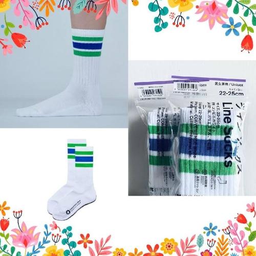 Jual family mart socks white 22-25 unisex japan Original Product ...